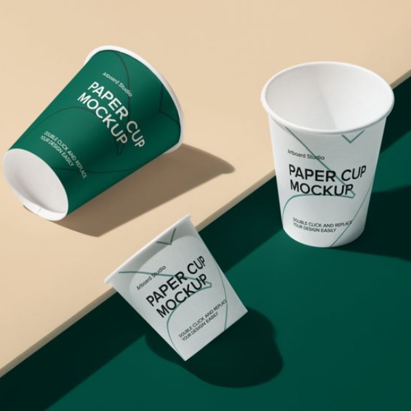 Paper Cold Drink Cups for Vibrant Refreshment Packaging