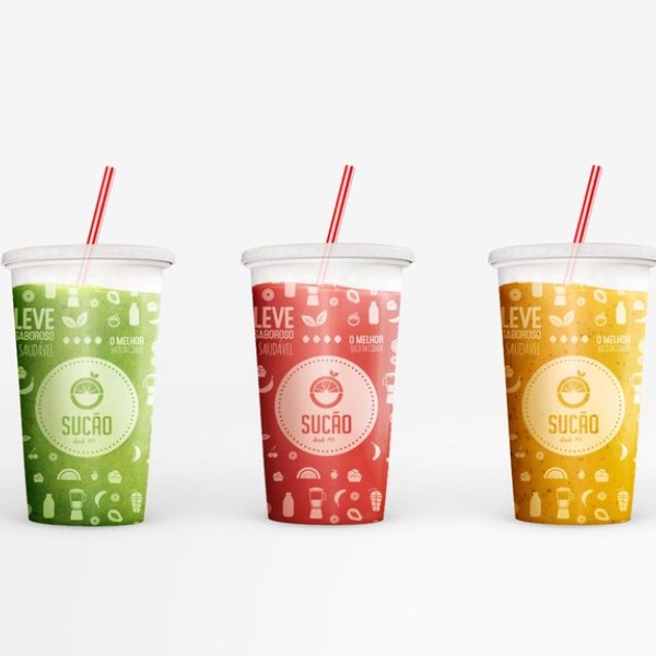 Cold Drink Takeaway Cups for Refreshing On-the-Go Beverage Packaging