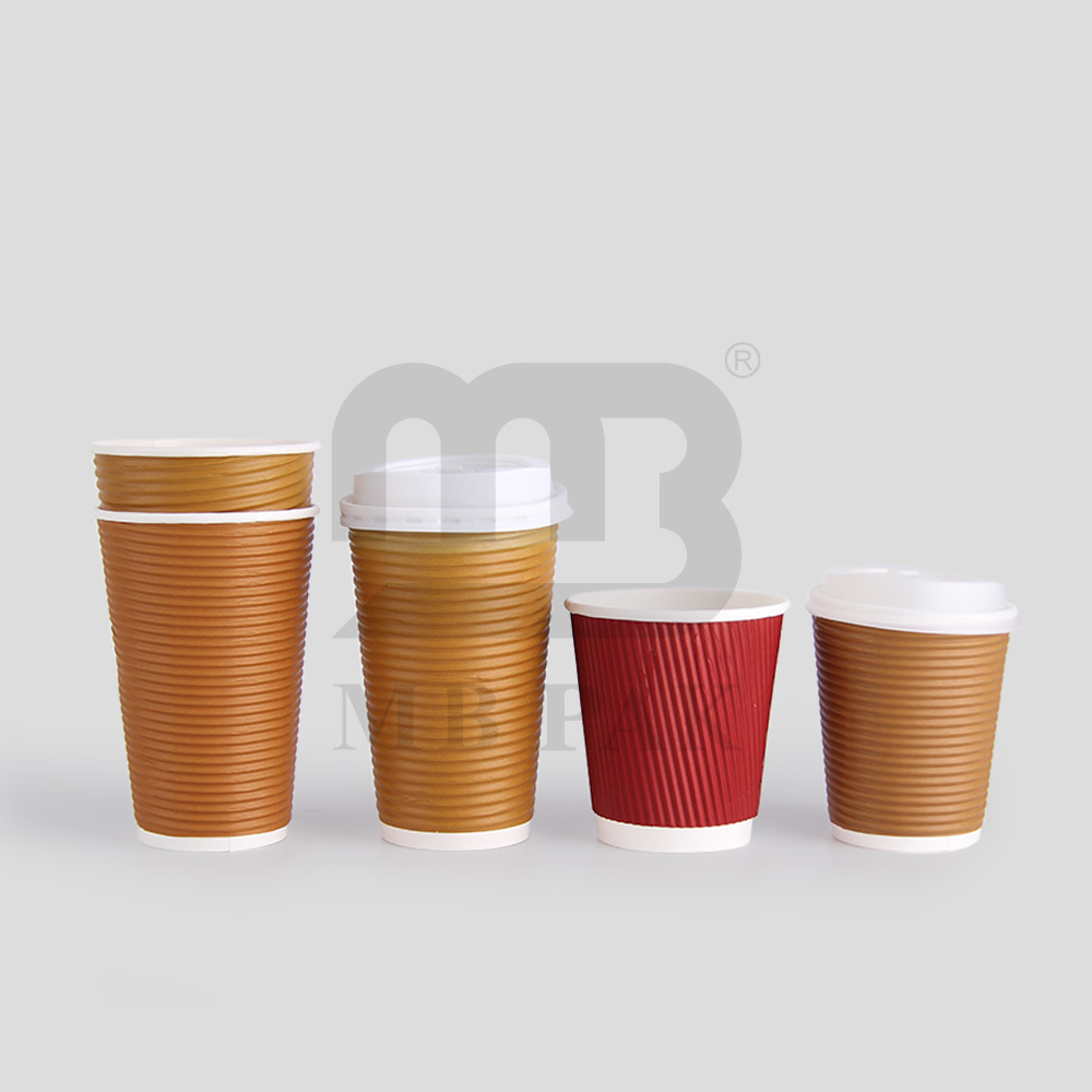 Large Volume Coffee Cups with Logo for Cafes and Chains