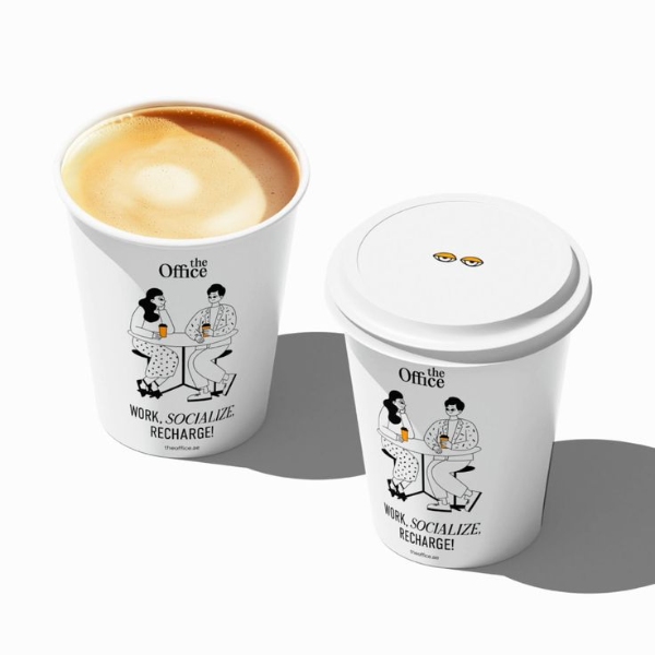 Custom Coffee Paper Cups with Logo for Signature Beverage Packaging