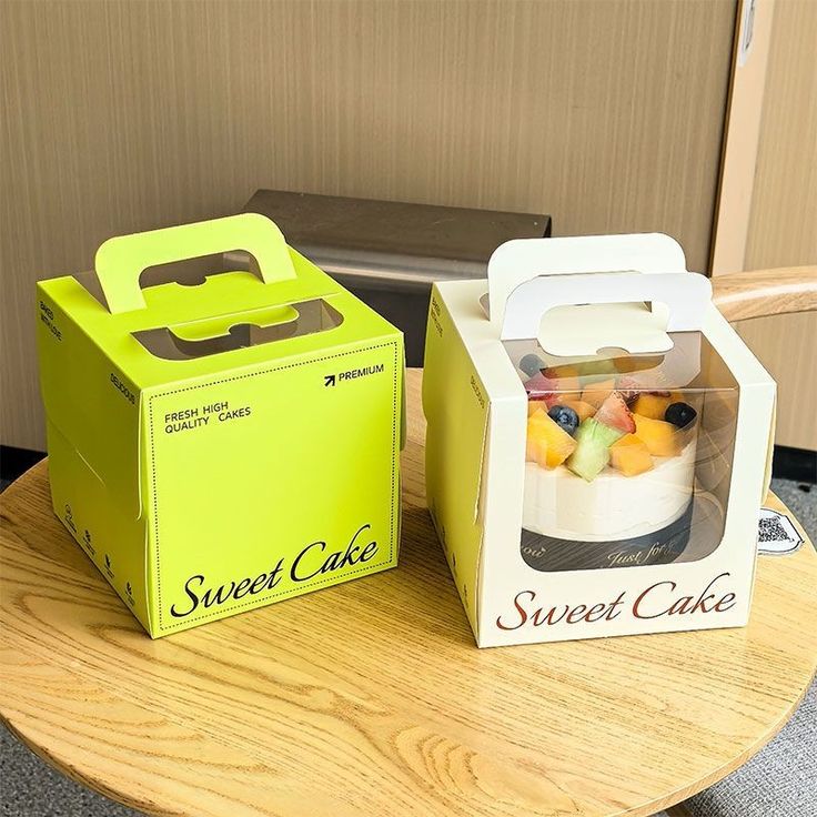 Premium Takeaway Cake Boxes for Bakery Excellence