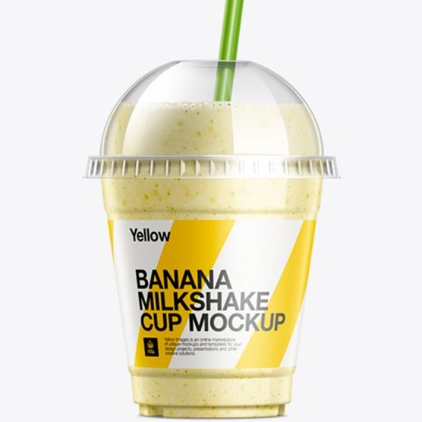 Milkshake Takeaway Cups for Vibrant Chilled Dessert Packaging