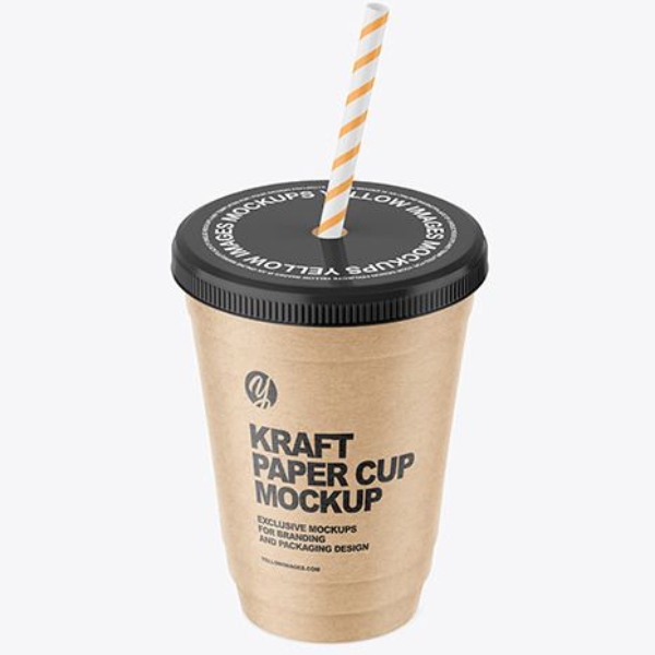 Premium Takeaway Cups with Straws for Eco-Friendly Beverage Solutions