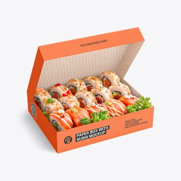 Sushi Take Out Box for Premium Pick-Up & Curbside Service
