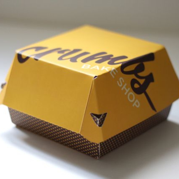 Hamburger Box for Classic Burger Takeaway Packaging