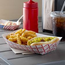 Custom Printed Food Boats for Fries, Hotdogs, and Street Food